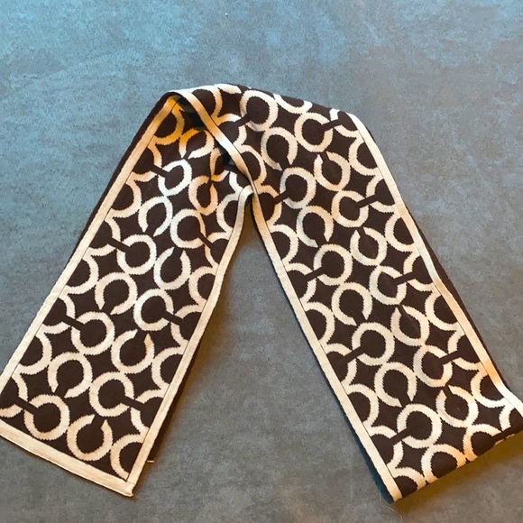 Coach | Accessories | Coach Wool Scarf Signature C | Poshmark